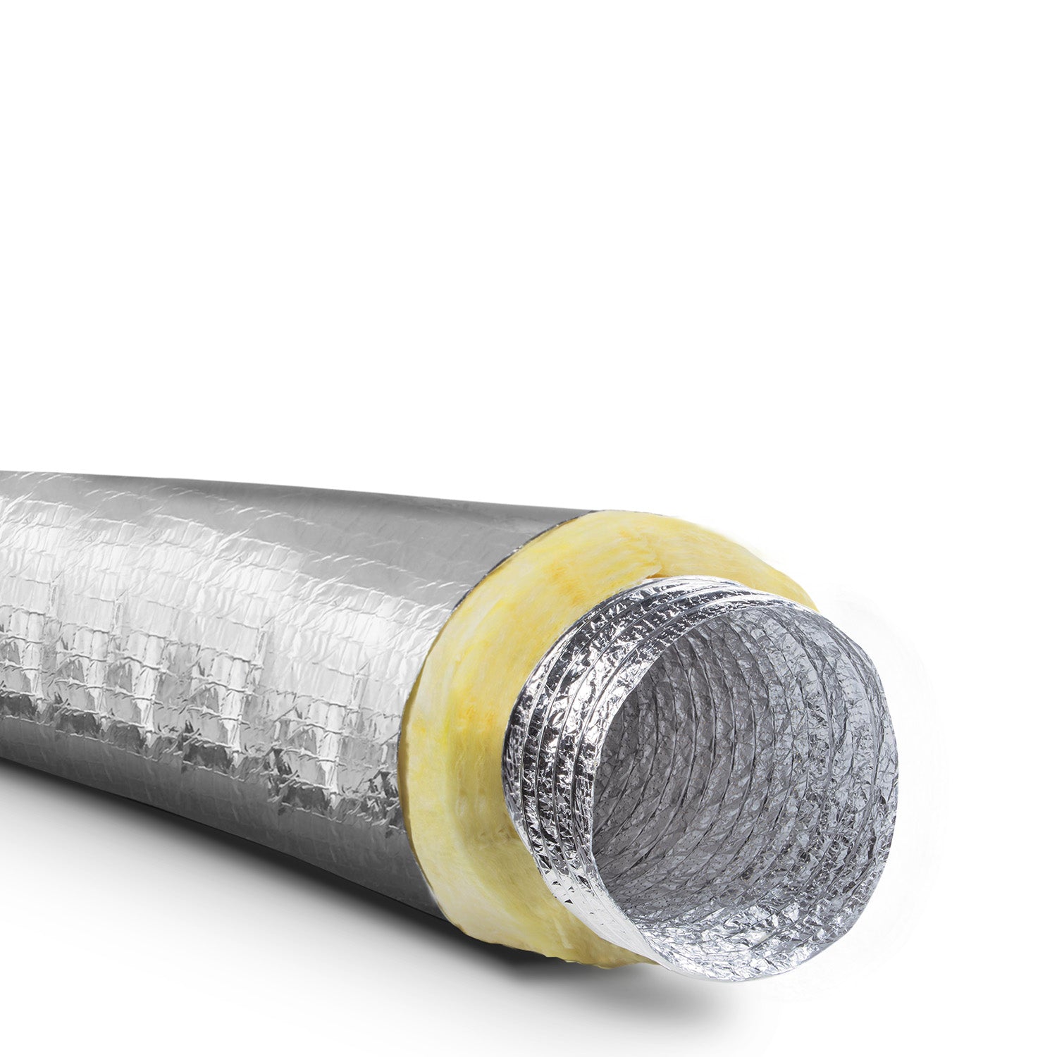 5" R4.2 Insulated Flexible Duct - Fireproof & Energy Saving | Cuchiilo ...